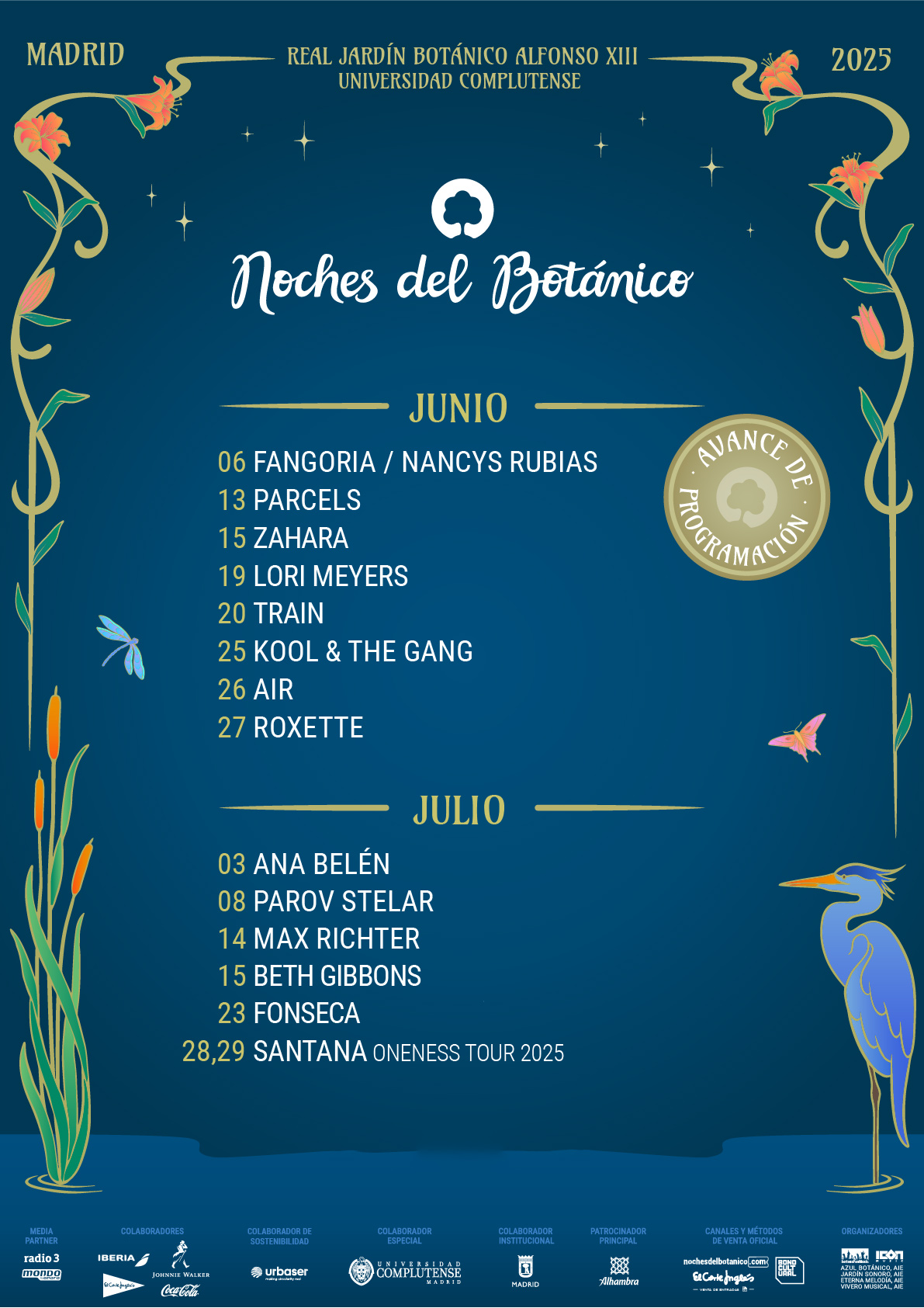 Festival Entradas Noches Del Botánico | El Corte Inglés
